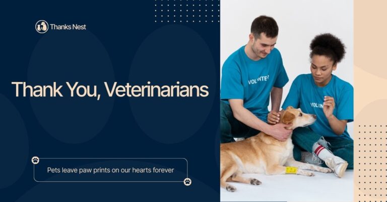 35 Thank You Messages for a Veterinarian